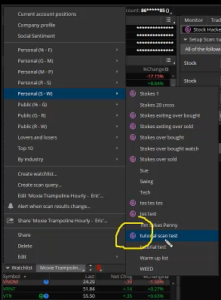 How to Create a Thinkorswim Scan - Simpler Trading